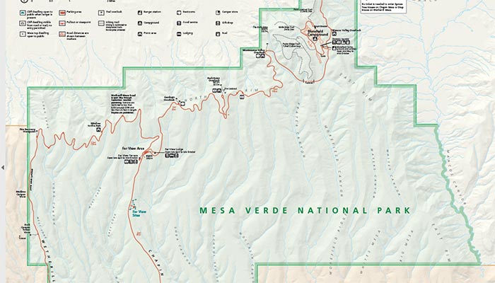 Official Mesa Verde National Park Map PDF